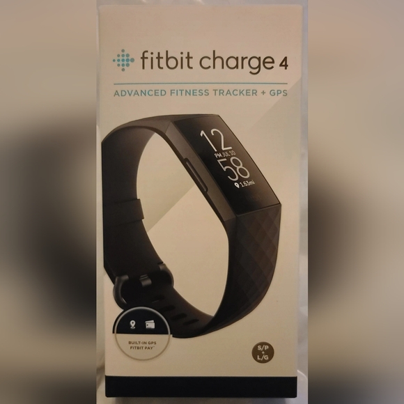 fitbit | Wearables | Fitbit Black Smartwatch With Sleek Design And ...